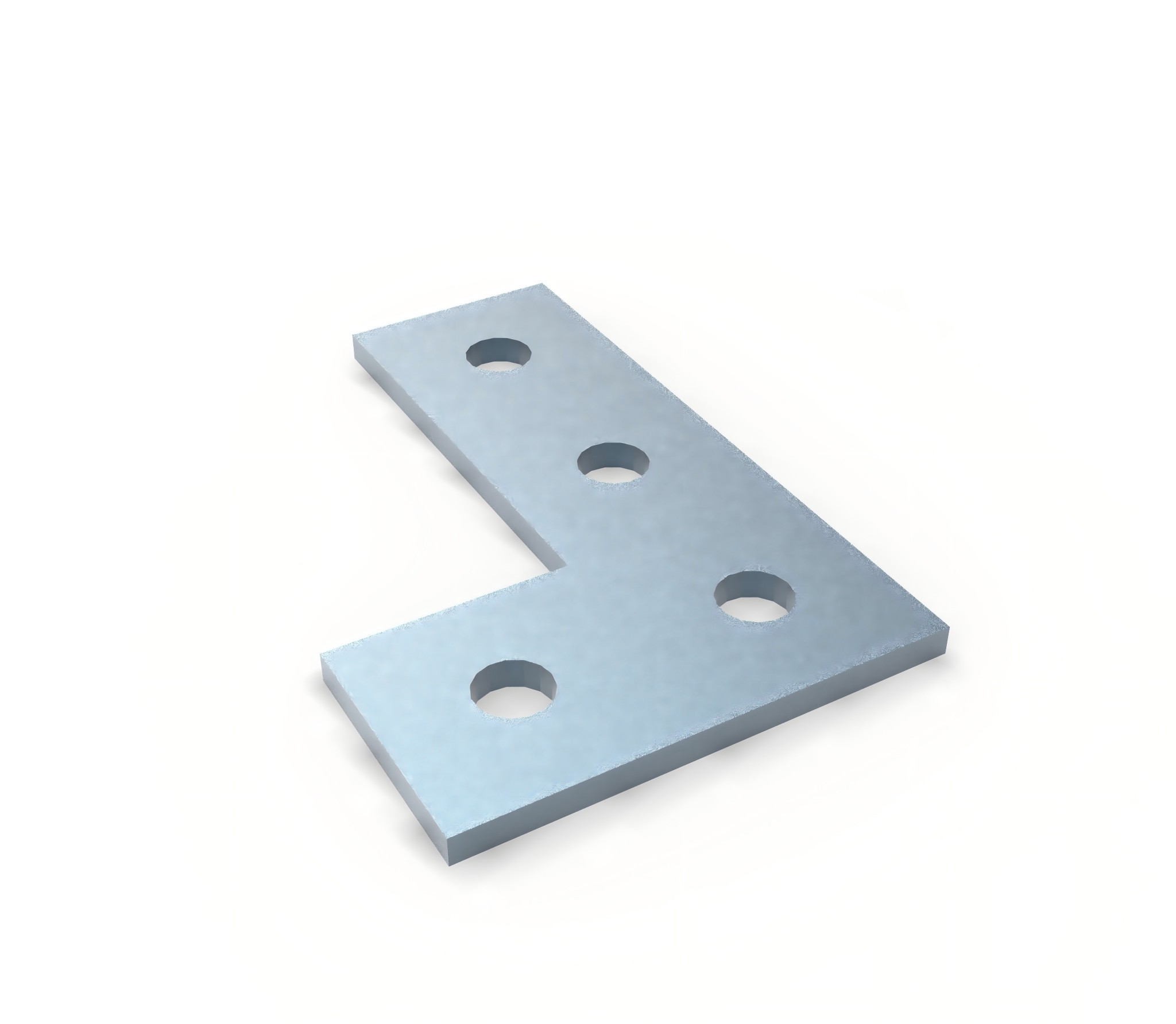 UTT7403 4-Hole Flat Plate Bracket Custom Sizes
