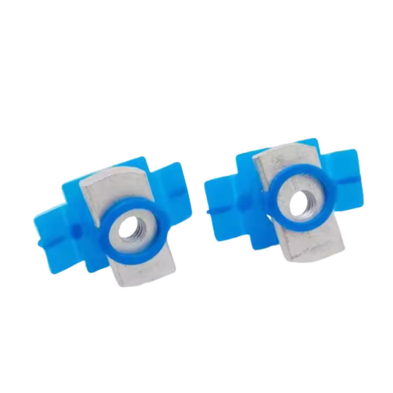 Plastic Wing Nut - Galvanized Carbon Steel for HVAC & Fire Systems