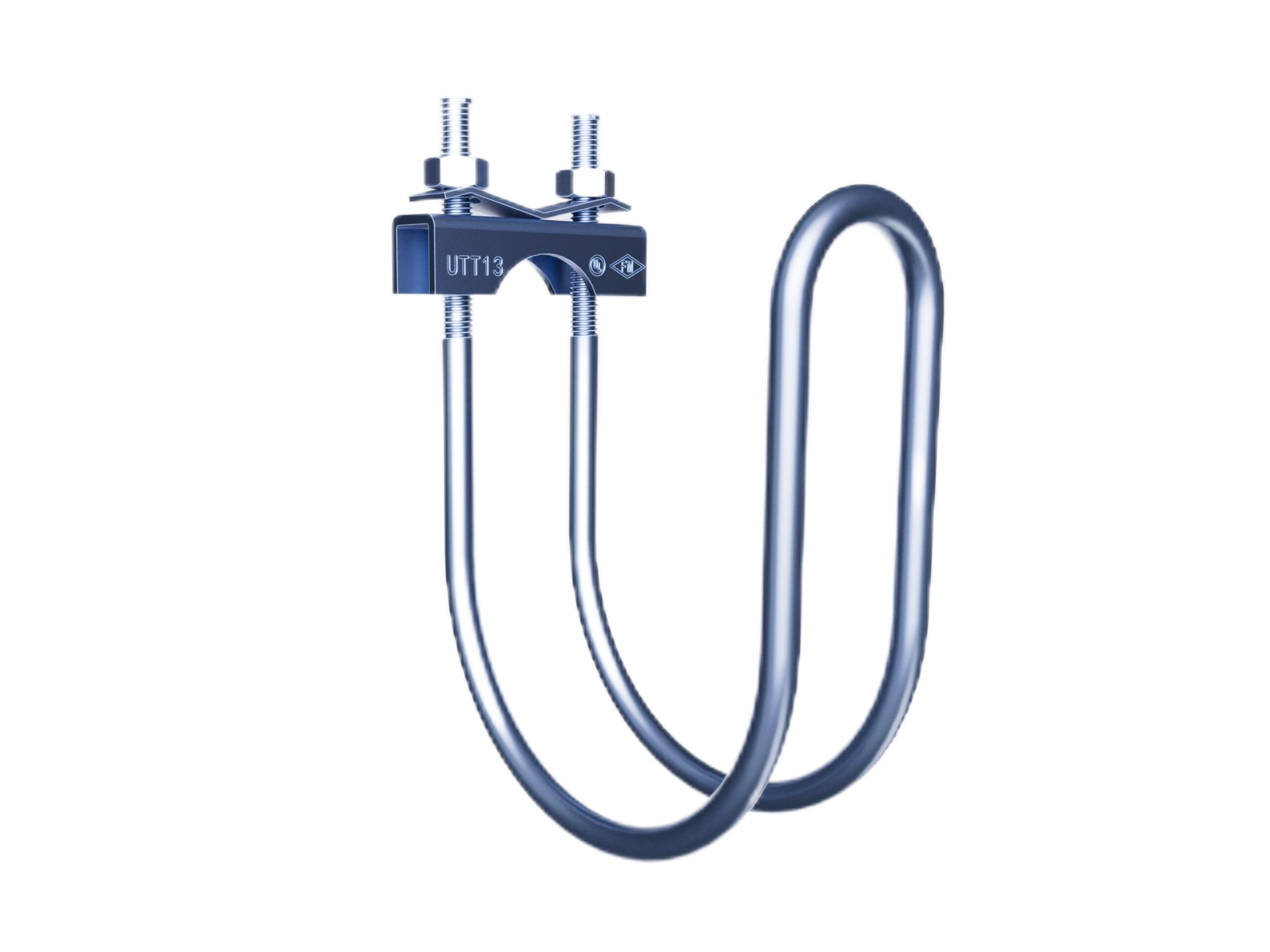 UTT13 FM/UL Certified Quick Lateral Bracing Clamp - Carbon Steel