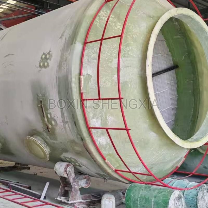 Tour de désulfuration et de déshydratation