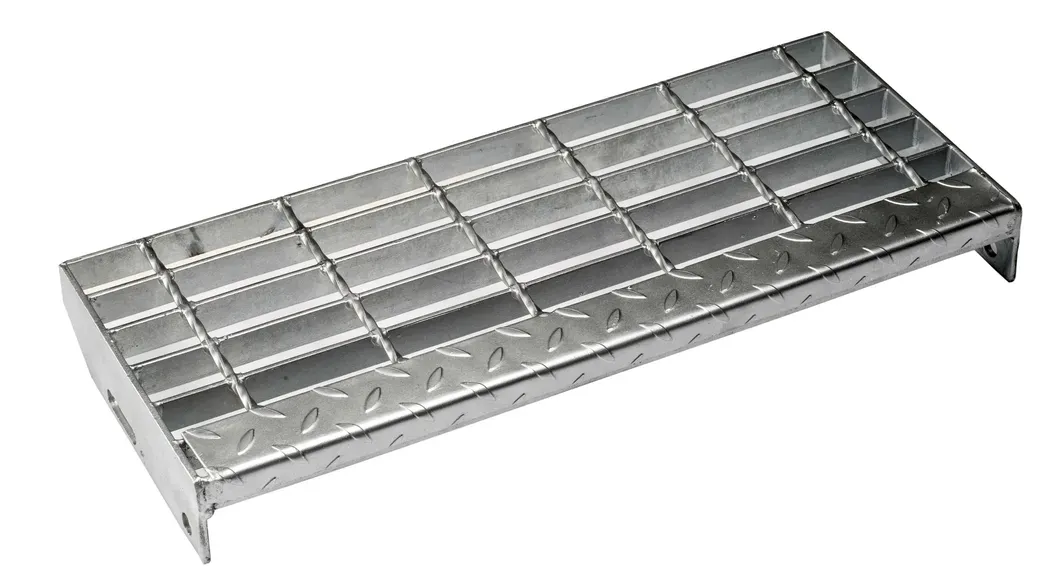Durable Steel Grating Stair Treads for Safe Walkways - Kaiheng T1 Type