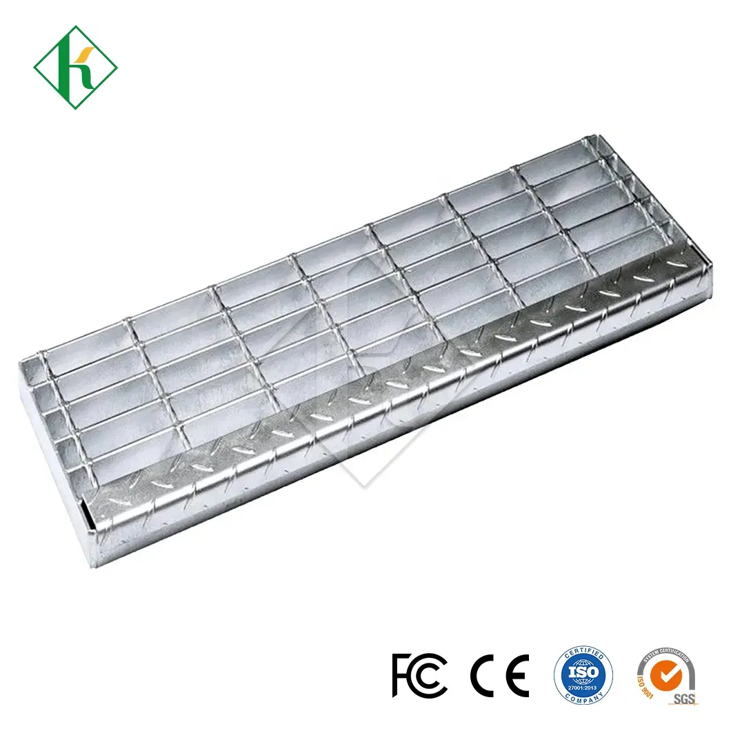 Durable Galvanized Metal Stair Treads - T3 Type Steel Grating from China