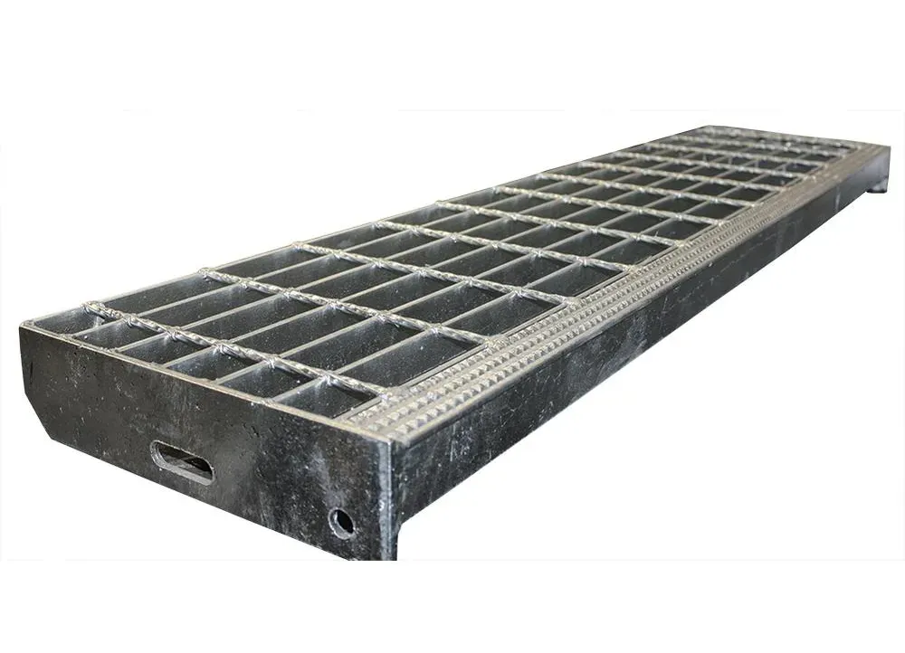 Durable Kaiheng Black Steel Grating Stair Treads - HDG Metal Bar ...