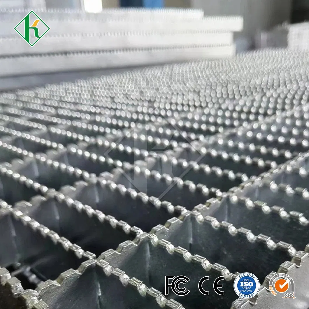 High-Quality Serrated Steel Bar Grating - Standard Size from Kaiheng, China