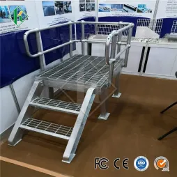 Durable Kaiheng Black Steel Grating Stair Treads - HDG Metal Bar ...