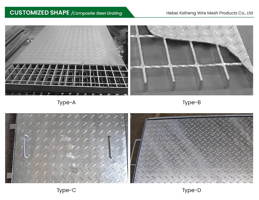 Galvanized Steel Bar Grating for Chemical Plants - 100mm Serrated Metal ...