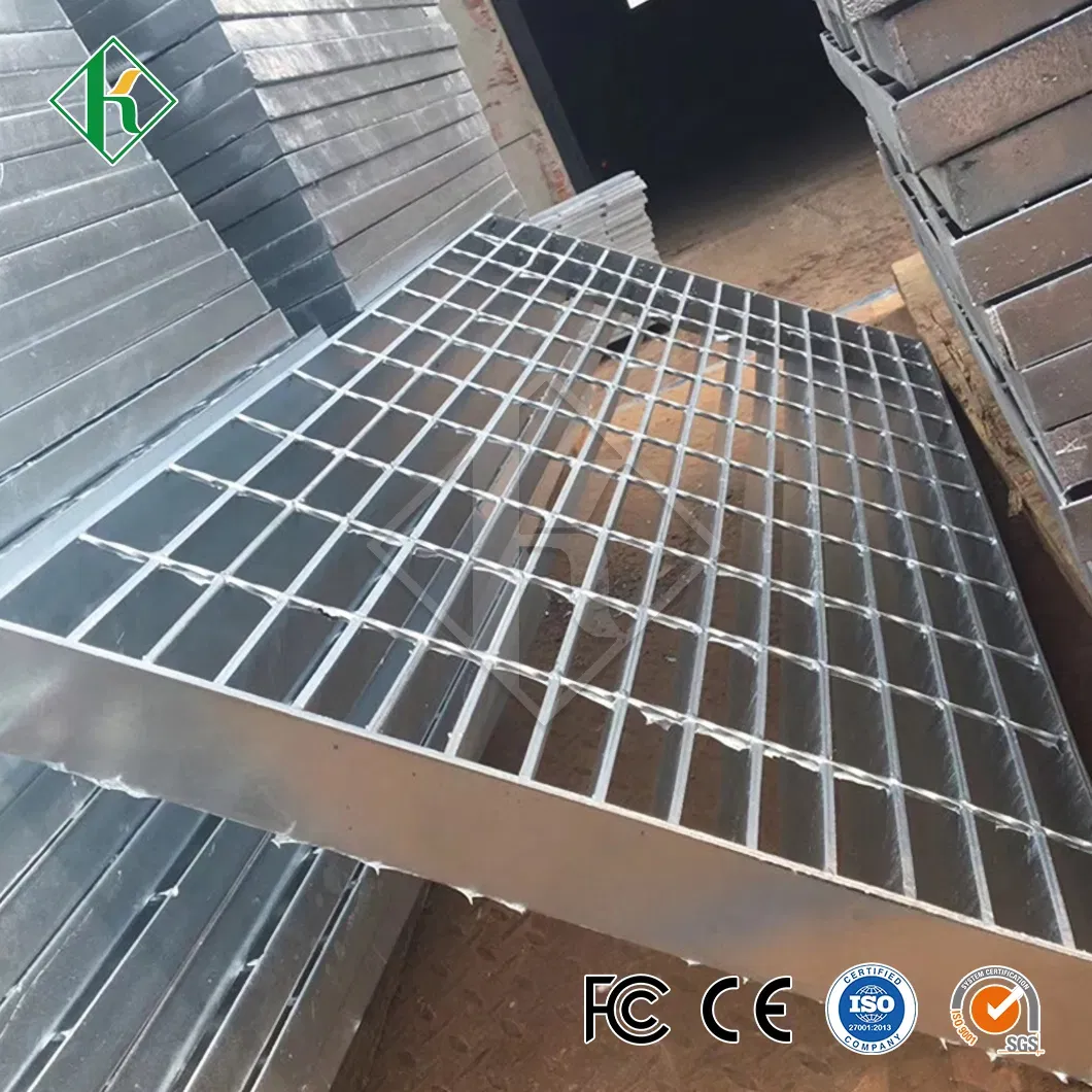 High-Strength 40mm Galvanized Steel Bar Grating from Kaiheng Factory, China