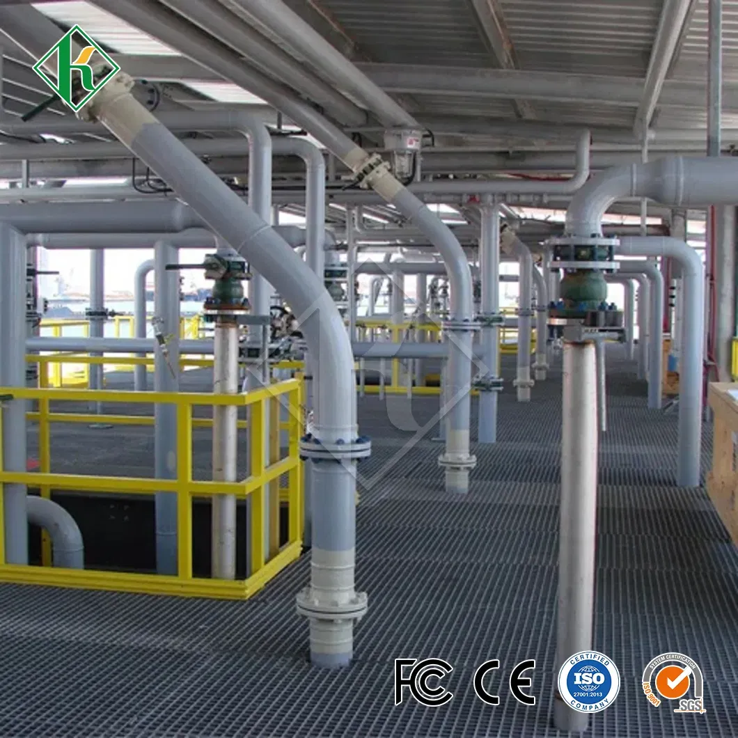 High-Quality Hot DIP Galvanized Steel Grating for Marine Platforms ...