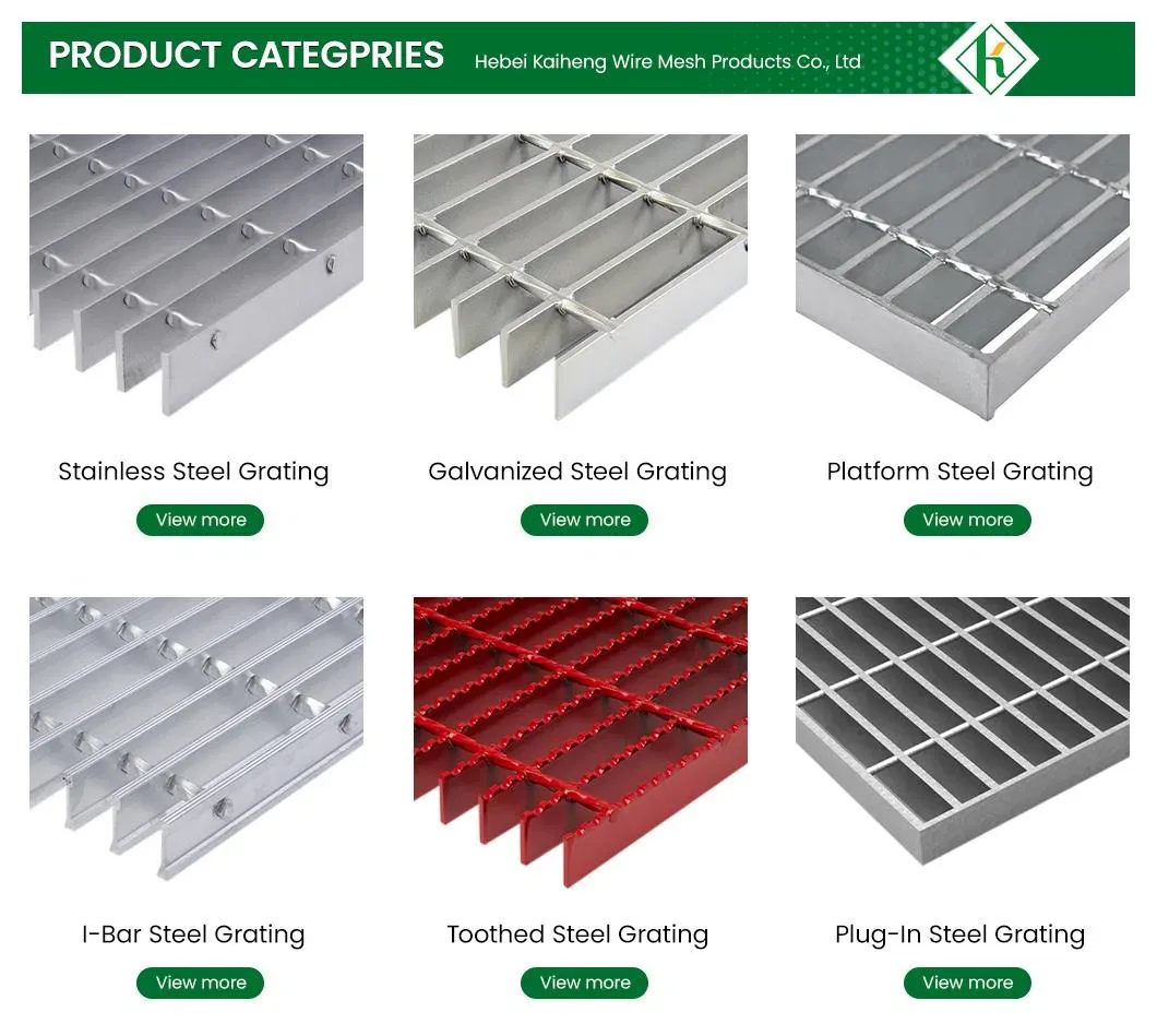 Premium Kaiheng Steel Bar Grating for Decorative Prefabricated ...