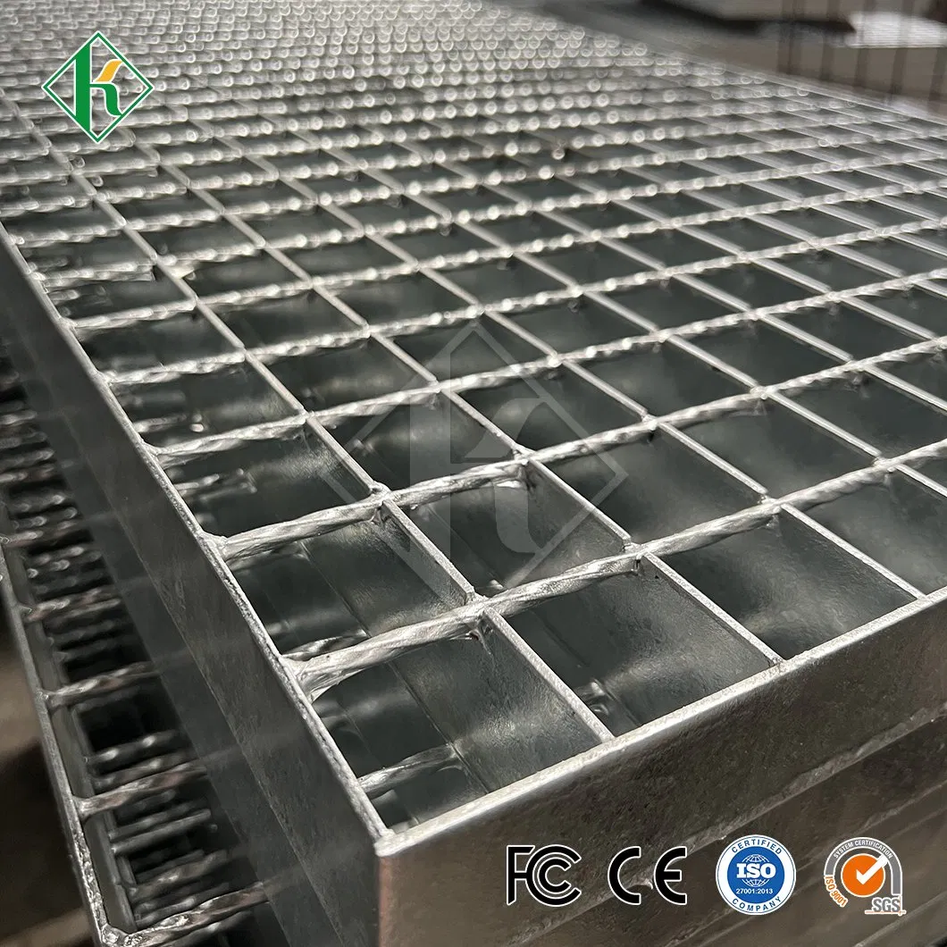 High-Strength 40mm Galvanized Steel Bar Grating from Kaiheng Factory, China