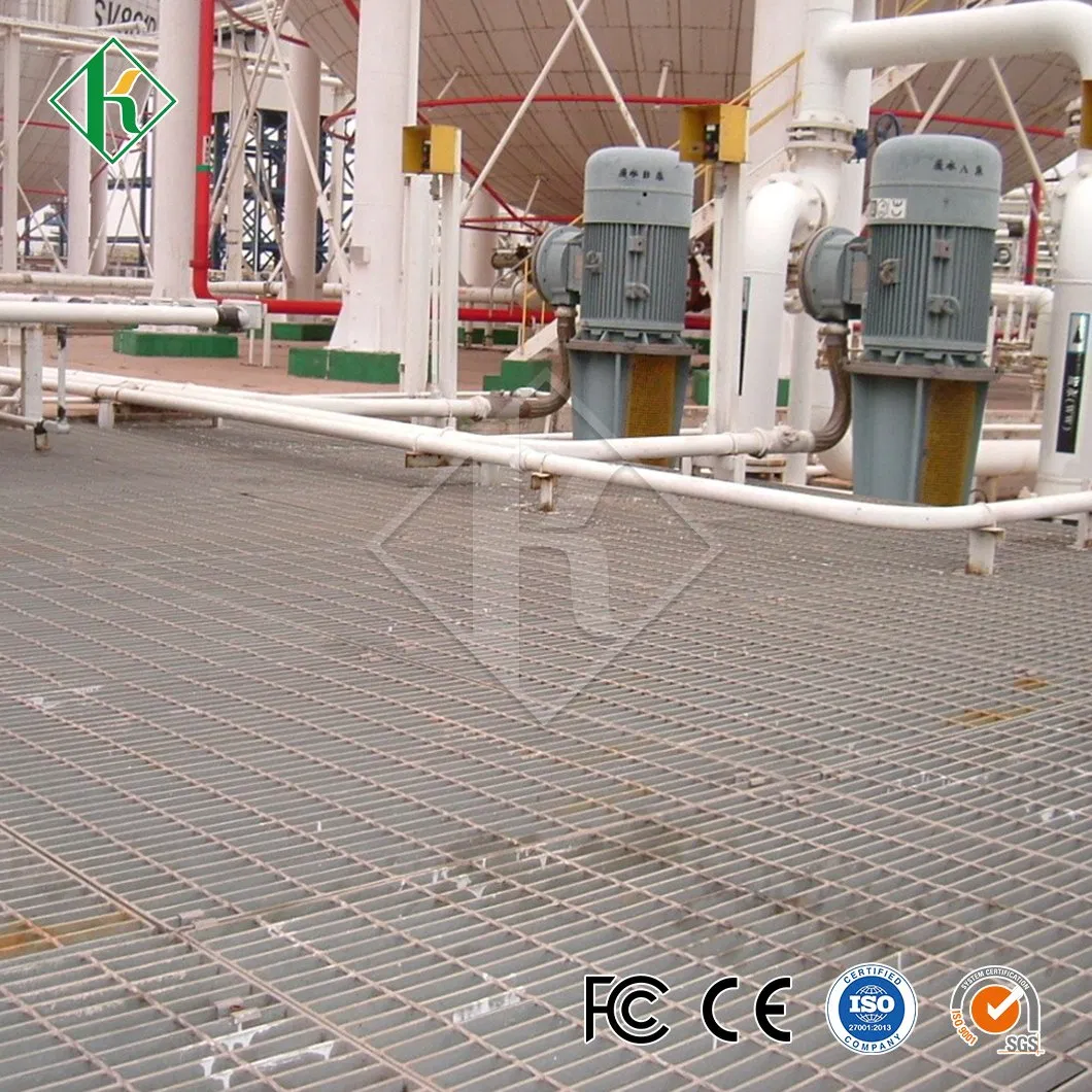 Durable Hot DIP Galvanized Steel Grating for Industrial Walkways and ...
