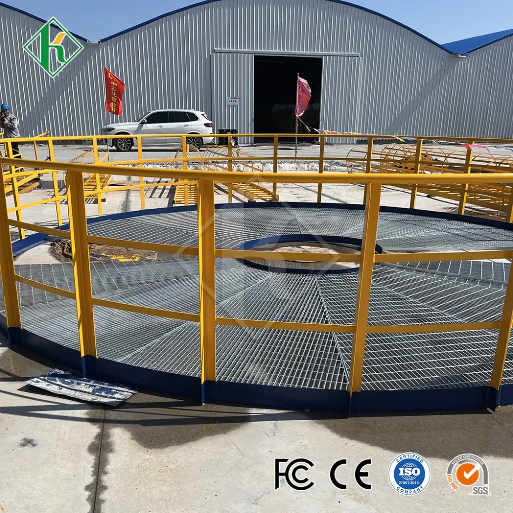 Hot DIP Galvanized Steel Grating for Offshore Platforms - Kaiheng ...
