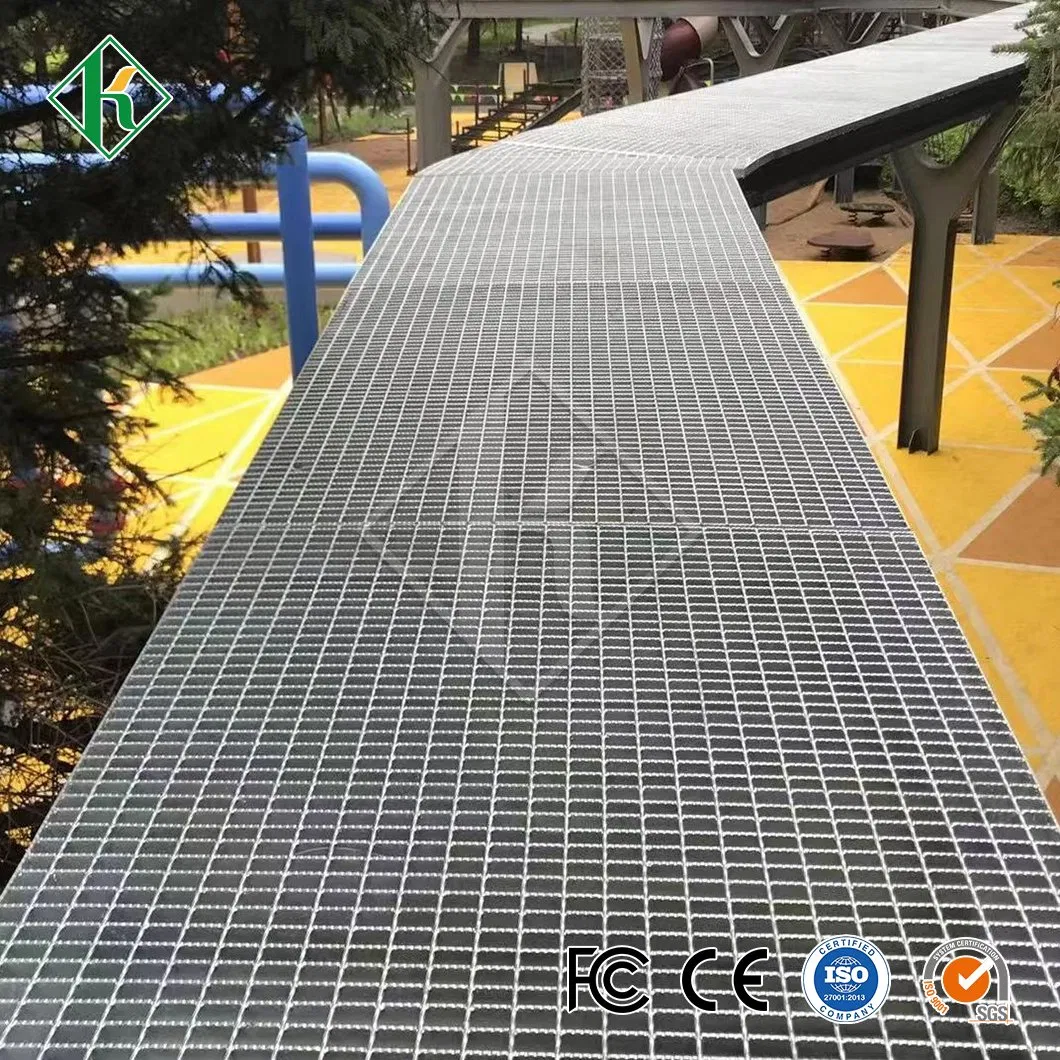 Adjustable Steel Bar Grating Work Platforms for Industrial Walkway Solutions