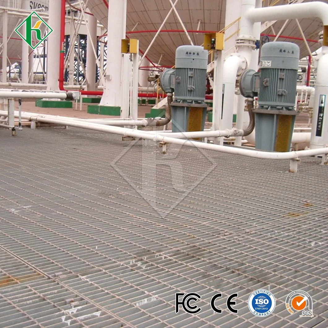 Durable Metal Floor Bar Grating for Industrial Platforms - China Steel ...