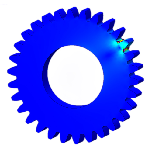 Cylindrical Gear,Finite Element Analysis,Petroleum Machinery