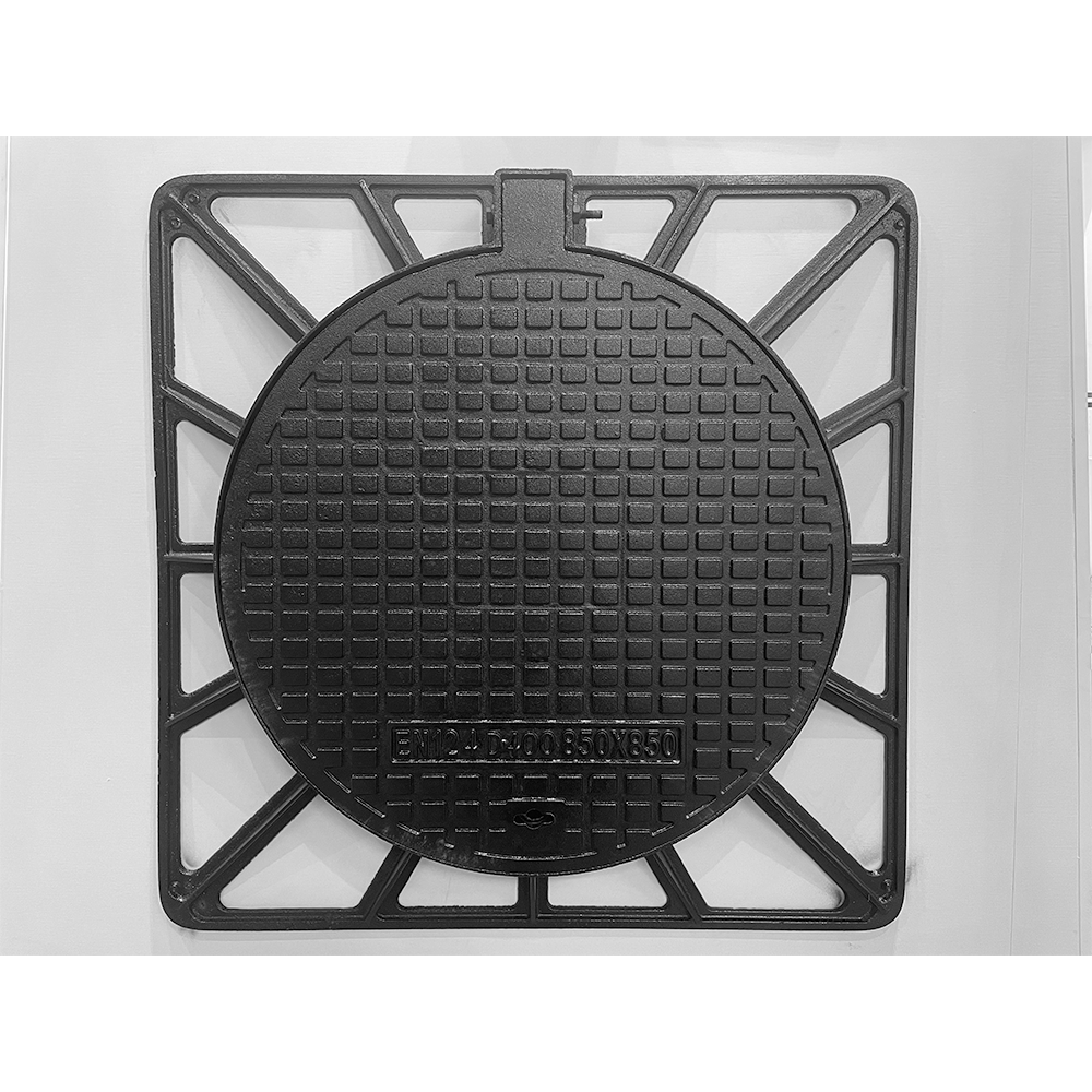 square manhole cover and frame,Ductile iron manhole cover