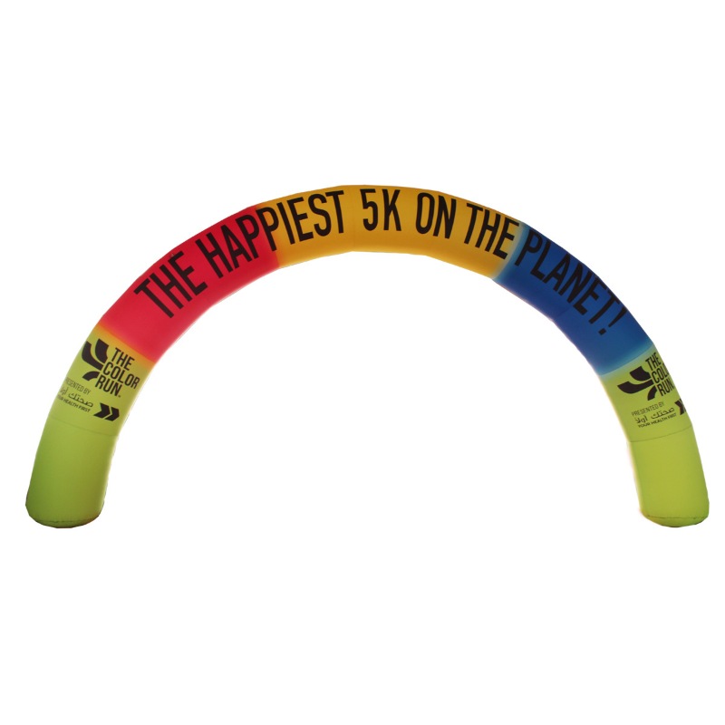 How to Customize Inflatable Arches with Logos and Branding