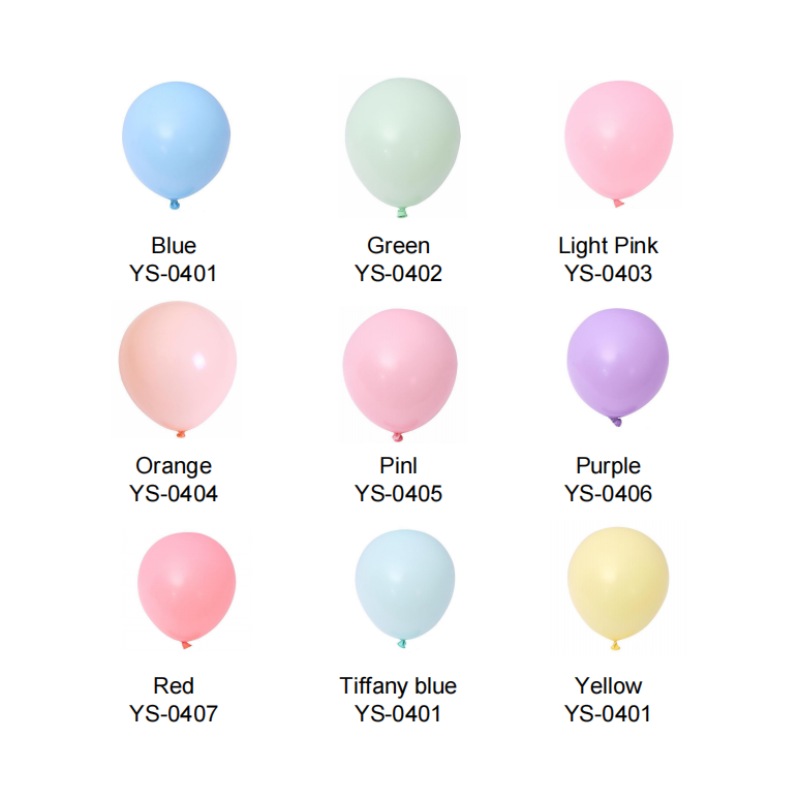 Pastel Color Balloons | Factory Direct Sales