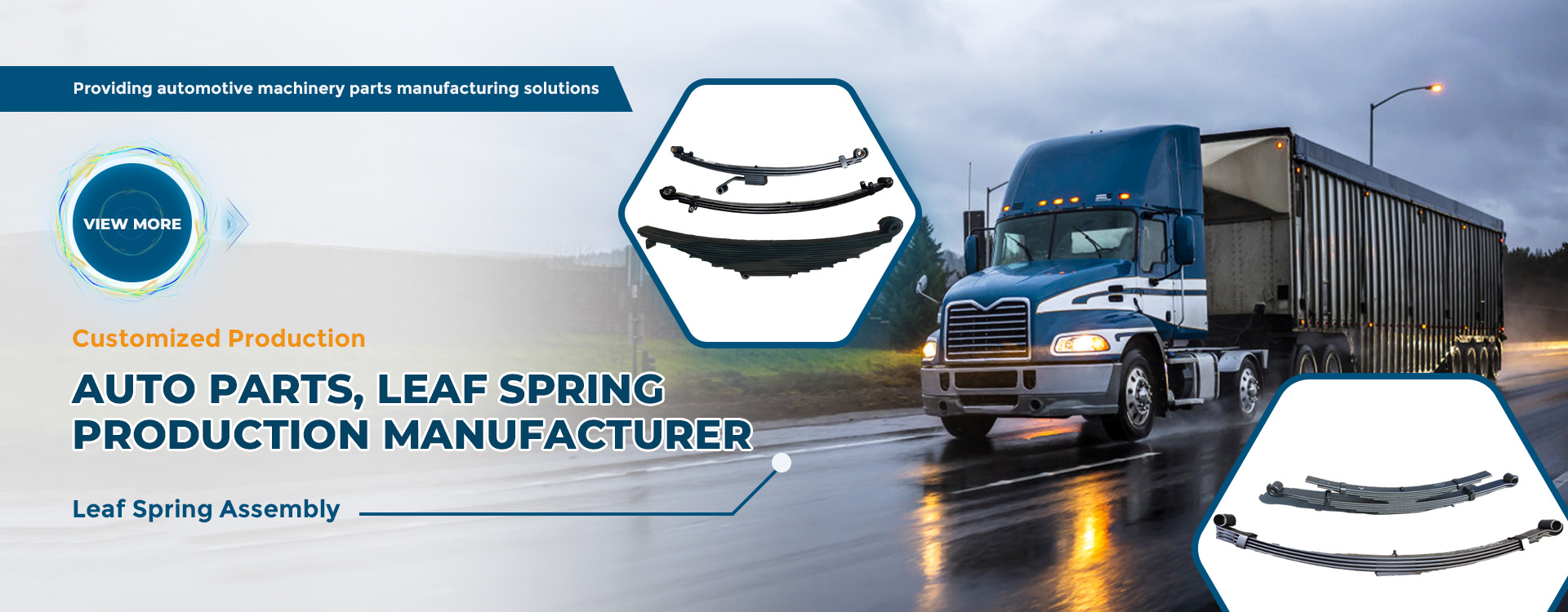 Durable Automobile Leaf Springs for Smooth & Stable Rides