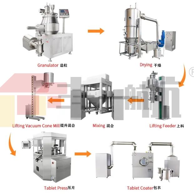 Wet Granulation Production Line