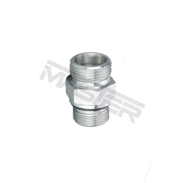 Metric Male 24° Cone to BSP Female Adapter