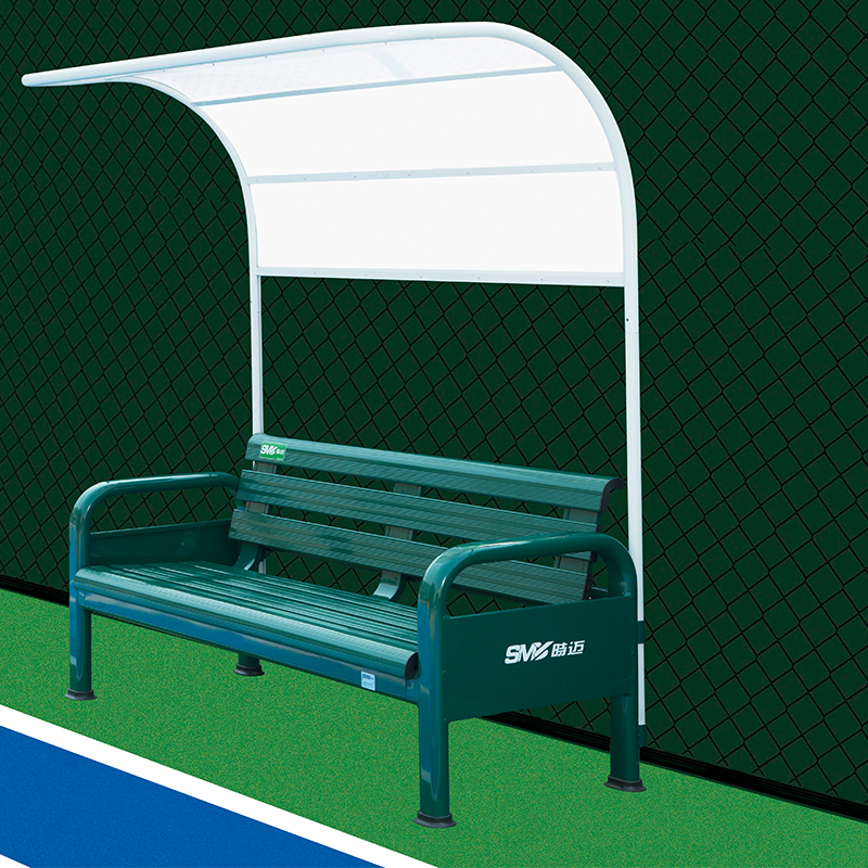 Smy SP-6800 Tennis Court Bench – Durable Aluminum Seating for Clubs, Tournaments Sports Facilities.