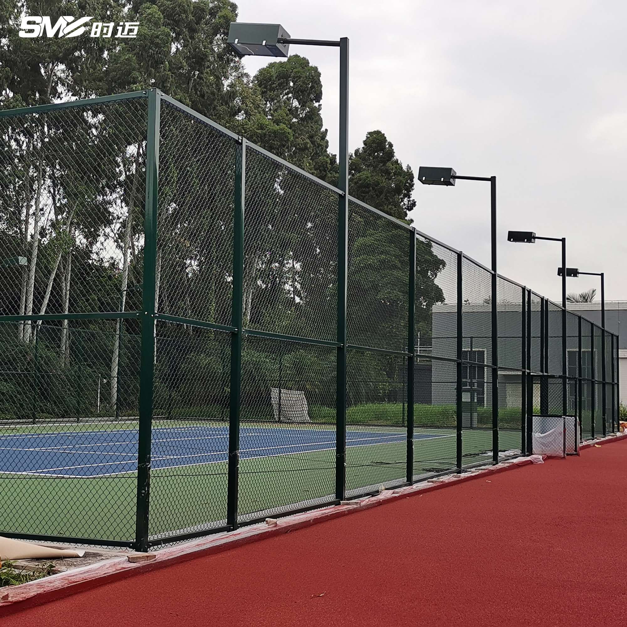 Smy SP-6605 Square Hot-dip Galvanized Steel Structure Modular Double Fence