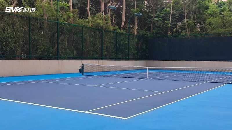 Premium Tennis Court Construction at Pullman Oceanview Sanya Bay Resort ...