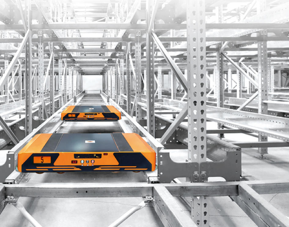 automated pallet racking system, ASRS, 4 way Shuttle system