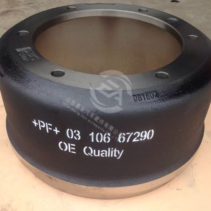 Rear Brake Drum, Heavy-Duty Truck Brake Drum