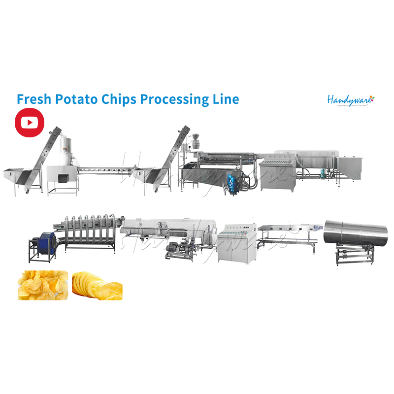 Fresh Potato Chips Processing Line FR200