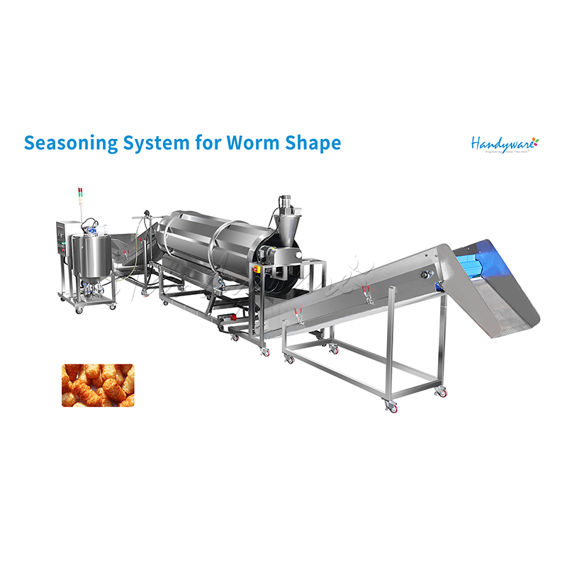 Seasoning System for Worm Shape