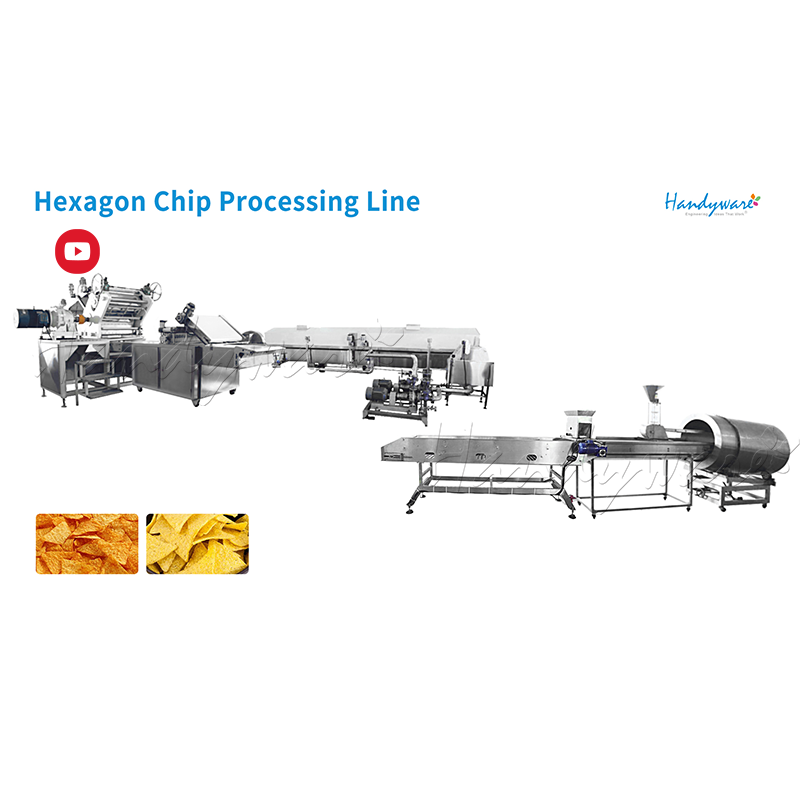 Hexagon Chip Processing Line