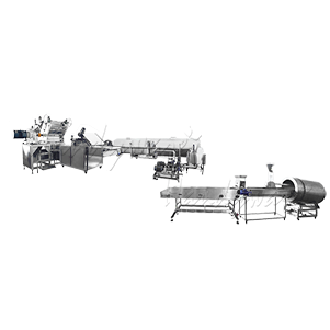 Hexagon Chip Processing Line