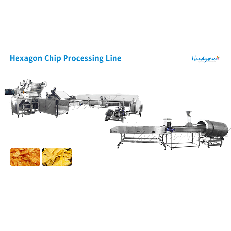 Hexagon Chip Processing Line