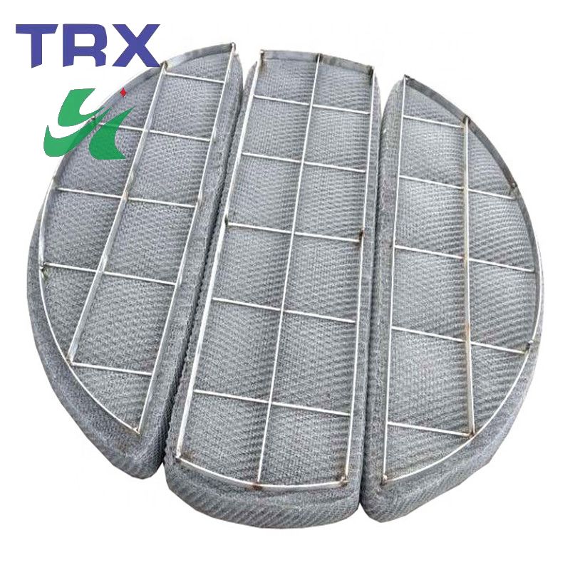 SS304 316 316L Mist Eliminator – Knitted Mesh Demister Pads