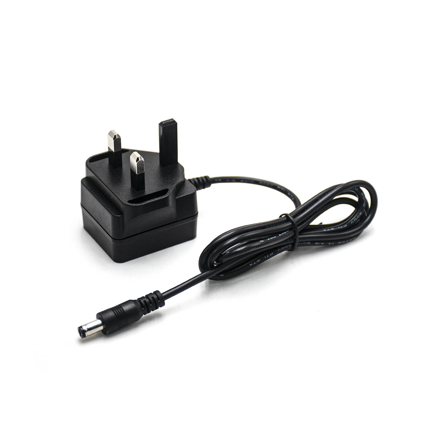 12W, fixed UK Input Blades, Wall Plug Adapter