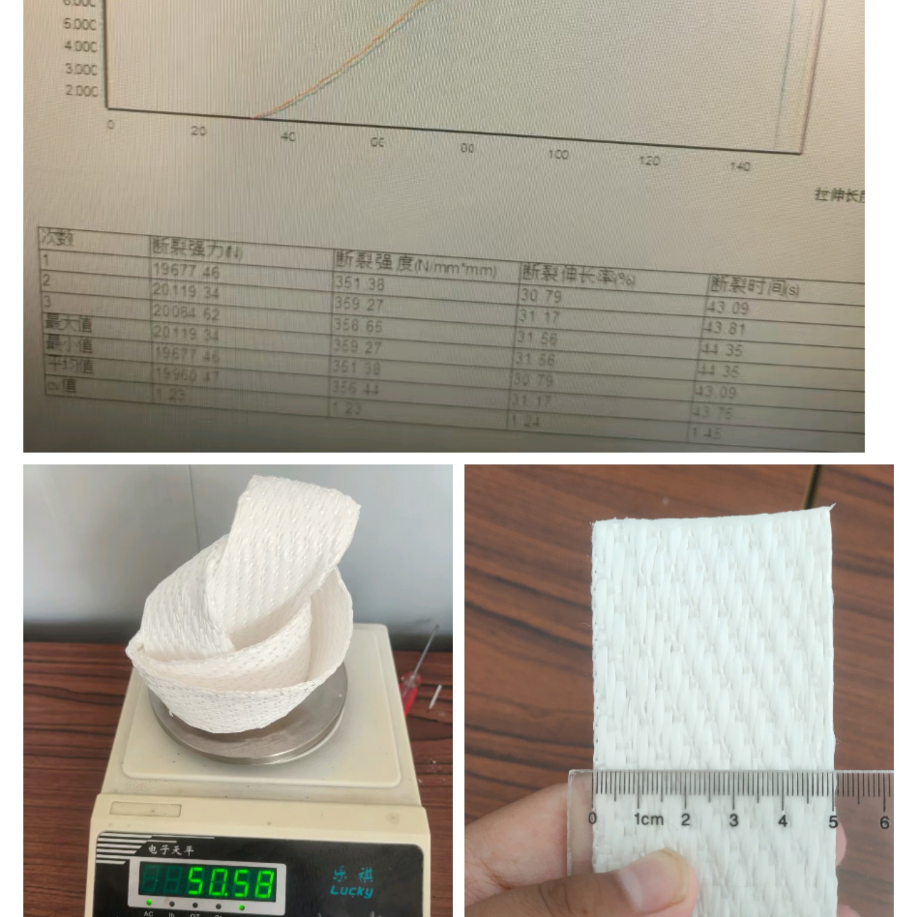 High-Strength Sling Endurance Test for Pulling Force.
