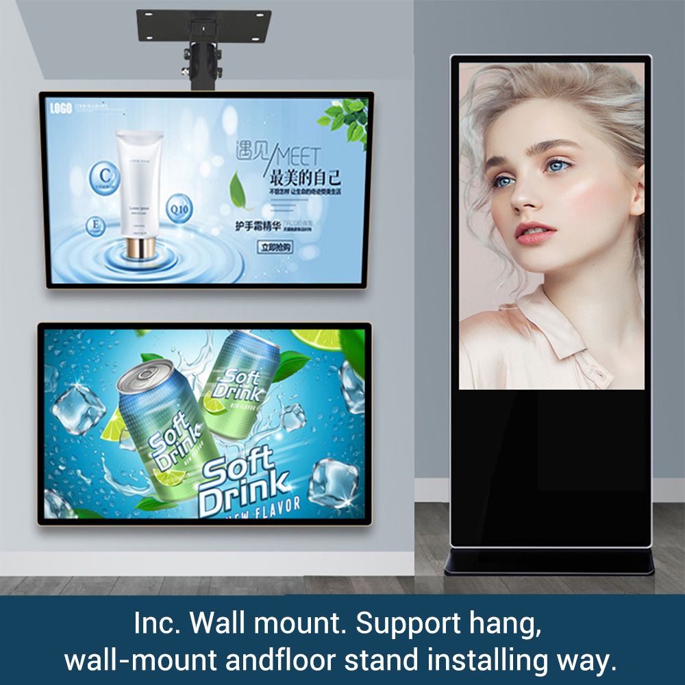 32 Inch Wall-Mount Advertising Screen | High-Resolution Display for ...