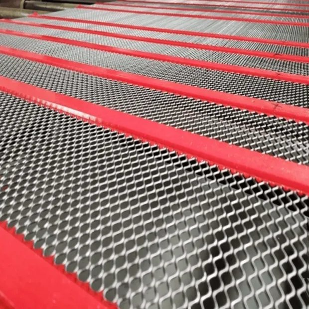 Vibrating Screen Mesh for Aggregate Screening and Classification