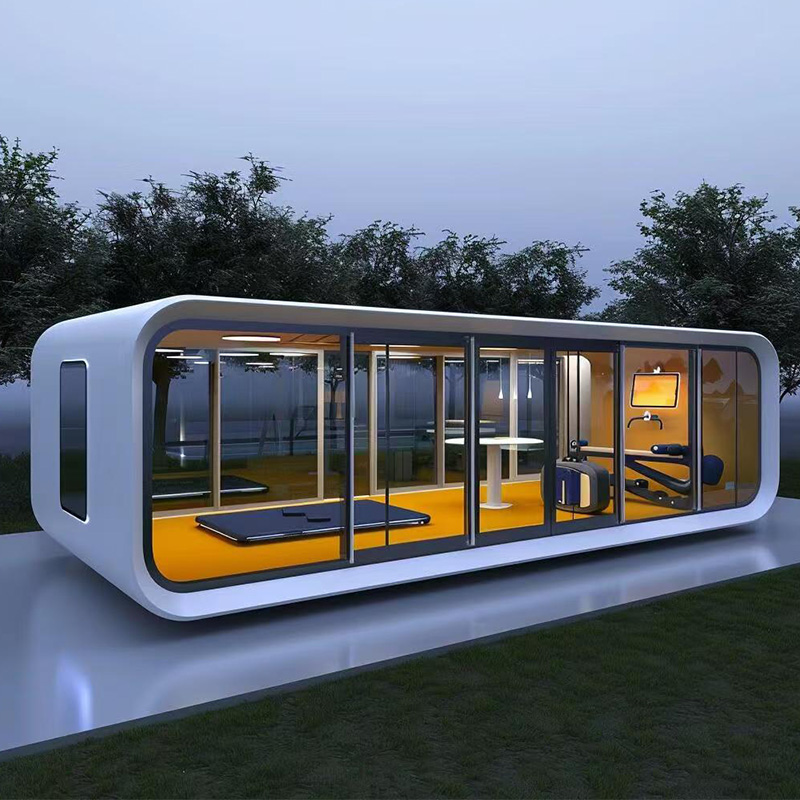 Folding Push-Pull Apple Pod, Innovative Space Solution