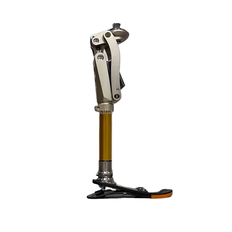 Multi-Link Pneumatic Knee Joint, Polycentric Prosthetic Knee