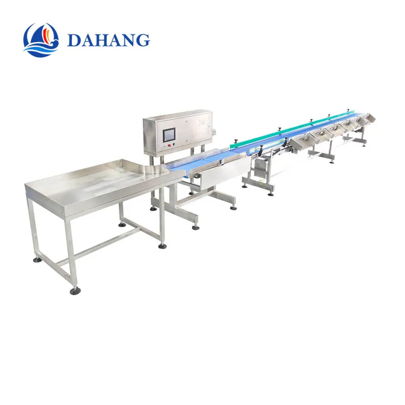 Automatic crab sorter Crab weighing and grading