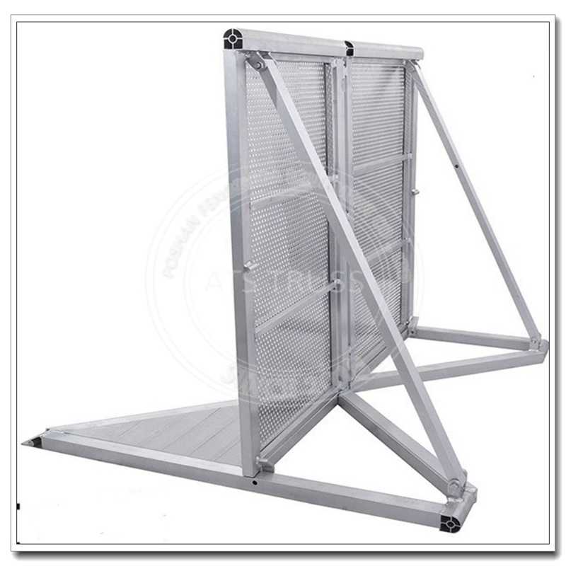Safety Folding Aluminium Barrier Road Fence Barrier For sale