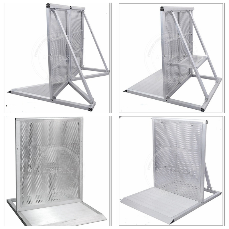 Safety Folding Aluminium Barrier Road Fence Barrier For sale