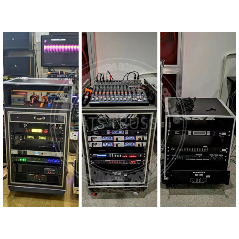 Amplifier Rack Case DJ Rack Cases With Side Table