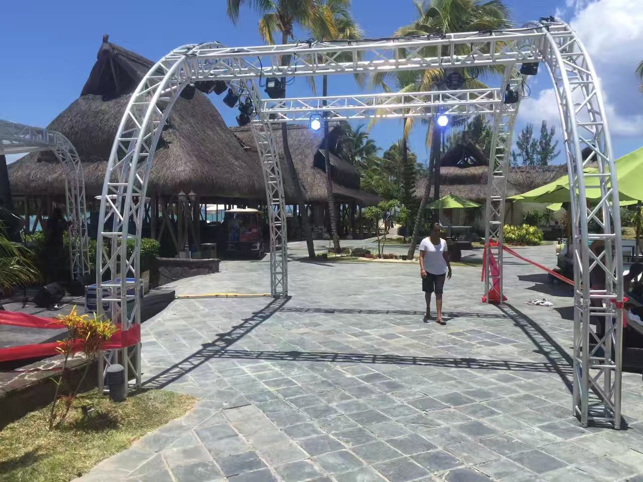 6 Way Aluminum Truss Box Corner