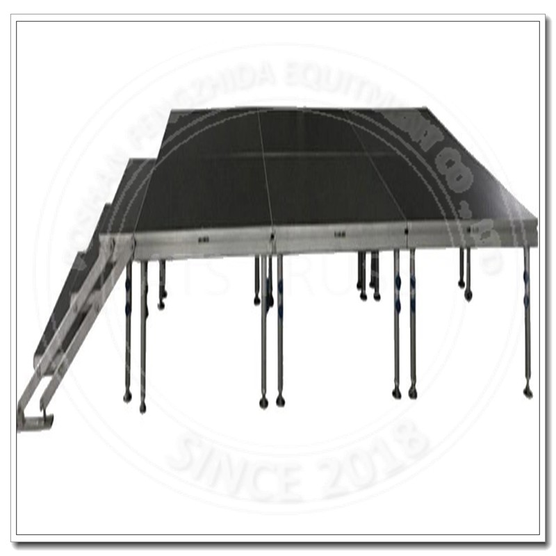 Aluminum Event stage With Adjustable Legs