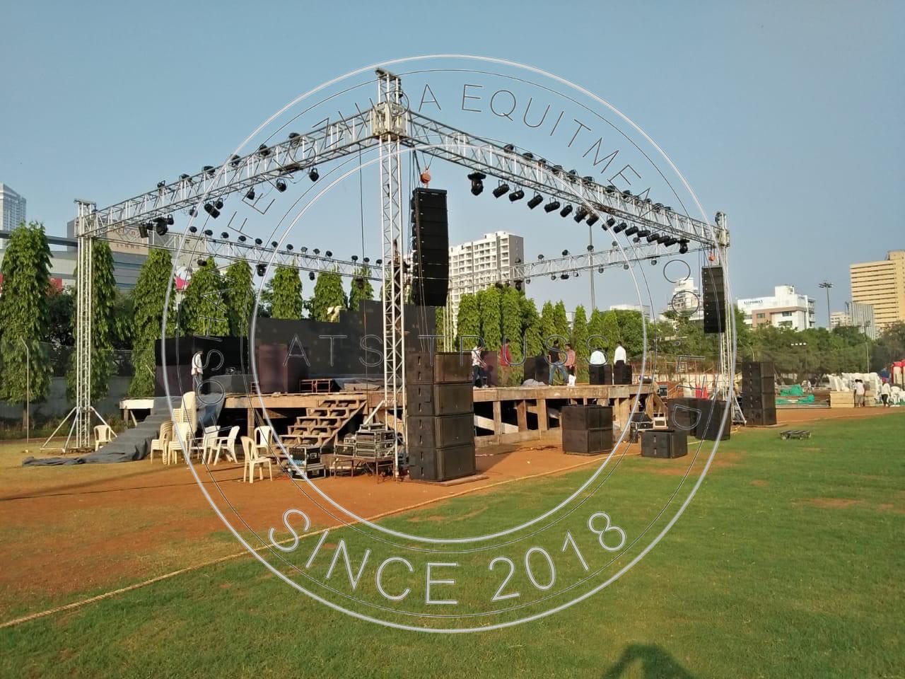 Aluminum Concert stage Roof Truss System