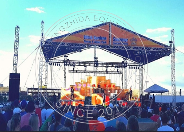 Aluminum Concert stage Roof Truss System
